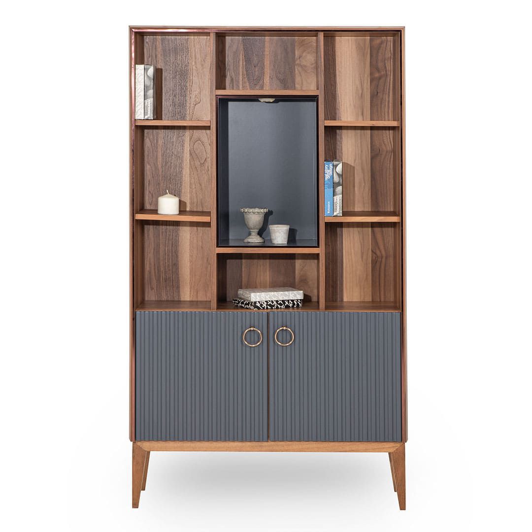 Free-standing bookcase - SECRET - NDESIGN - contemporary / lacquered ...