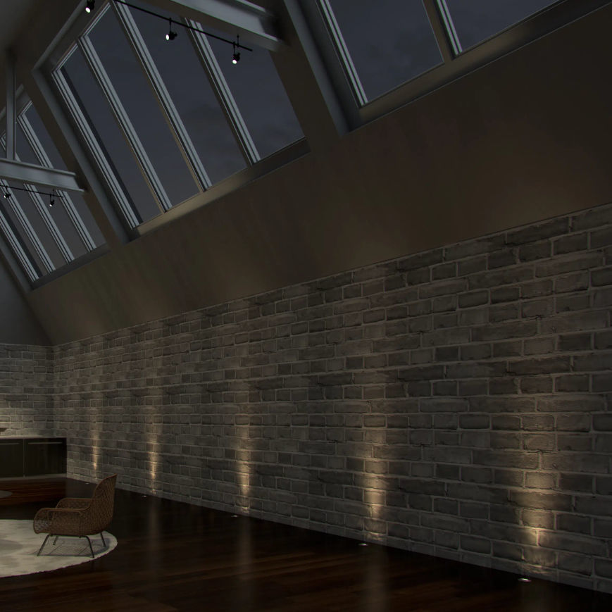 Floor-mounted spotlight - L369 - MP Design Inc. - LED / round / IP40