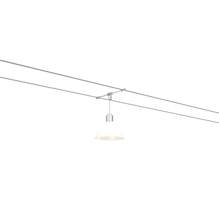 LED cable lighting - P02 - MP Design Inc. - corner / chrome / nickel