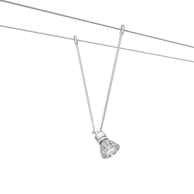 LED cable lighting - X31 - MP Design Inc. - round / chrome / indoor