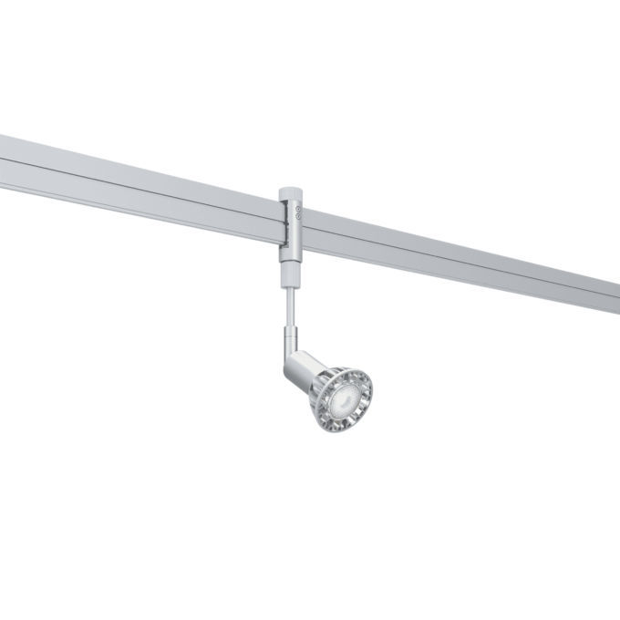 LED track light - X42 - MP Design Inc. - round / chrome / nickel