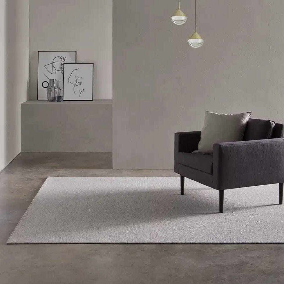 Rustic style rug - NOA MINERAL - Rols Carpets - plain / wool / rectangular