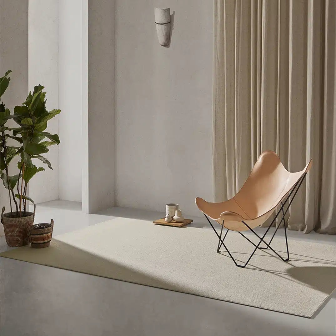 Traditional rug - NOA ANGORA - Rols Carpets - plain / wool / round