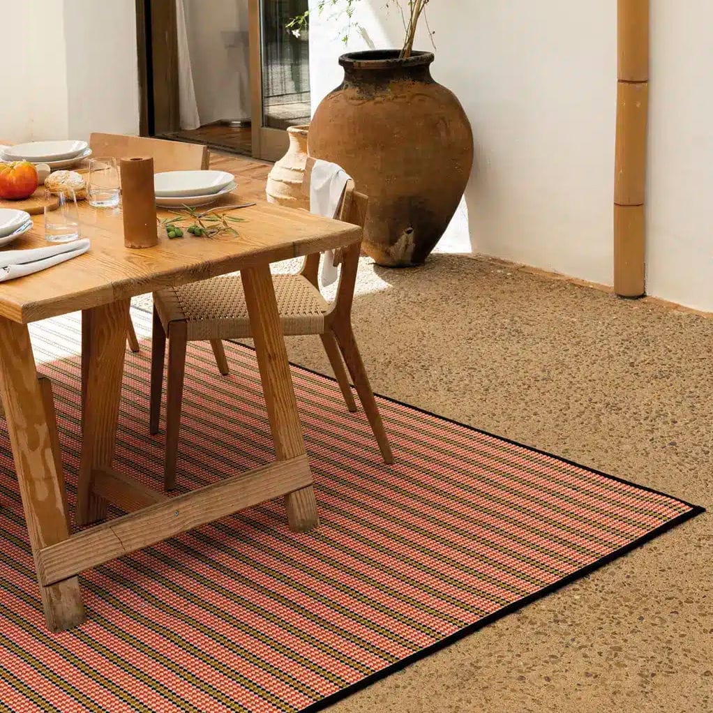 Contemporary rug - STRATA 06 - Rols Carpets - patterned / PET ...