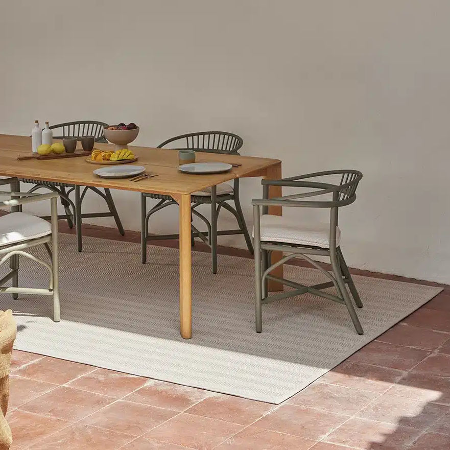 Contemporary rug - MAYA GRADIENT OAT - Rols Carpets - patterned / PET ...