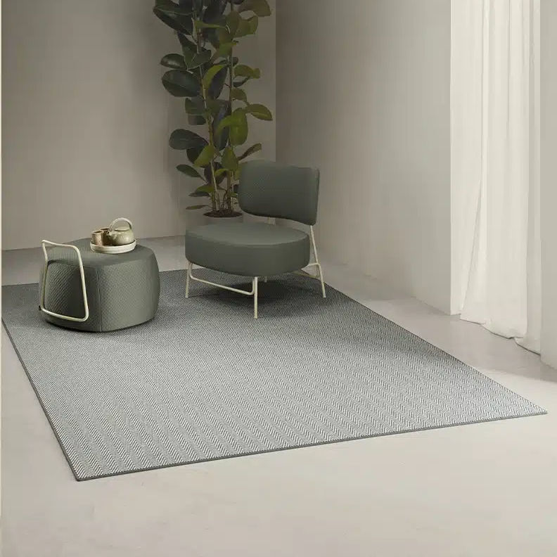 Contemporary rug - DIANA HERRINGBONE HEAVY METAL - Rols Carpets ...
