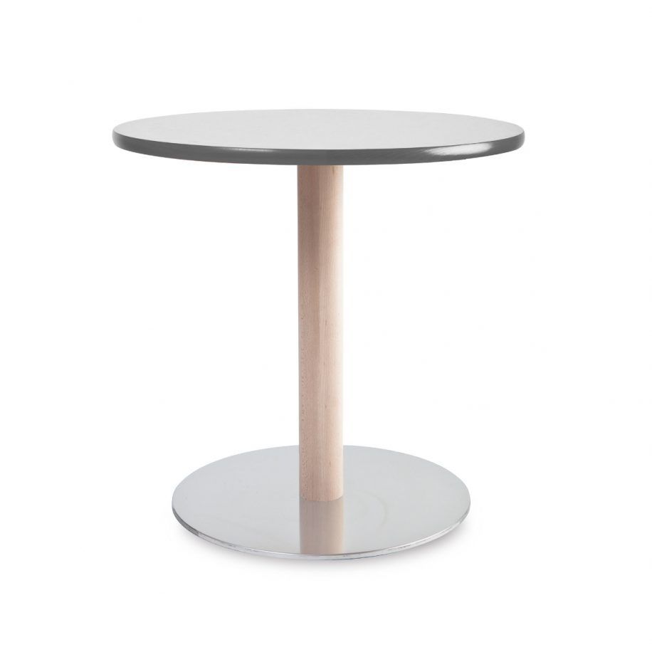 Contemporary side table - PILLAR - Piaval srl - solid wood / HPL / ABS