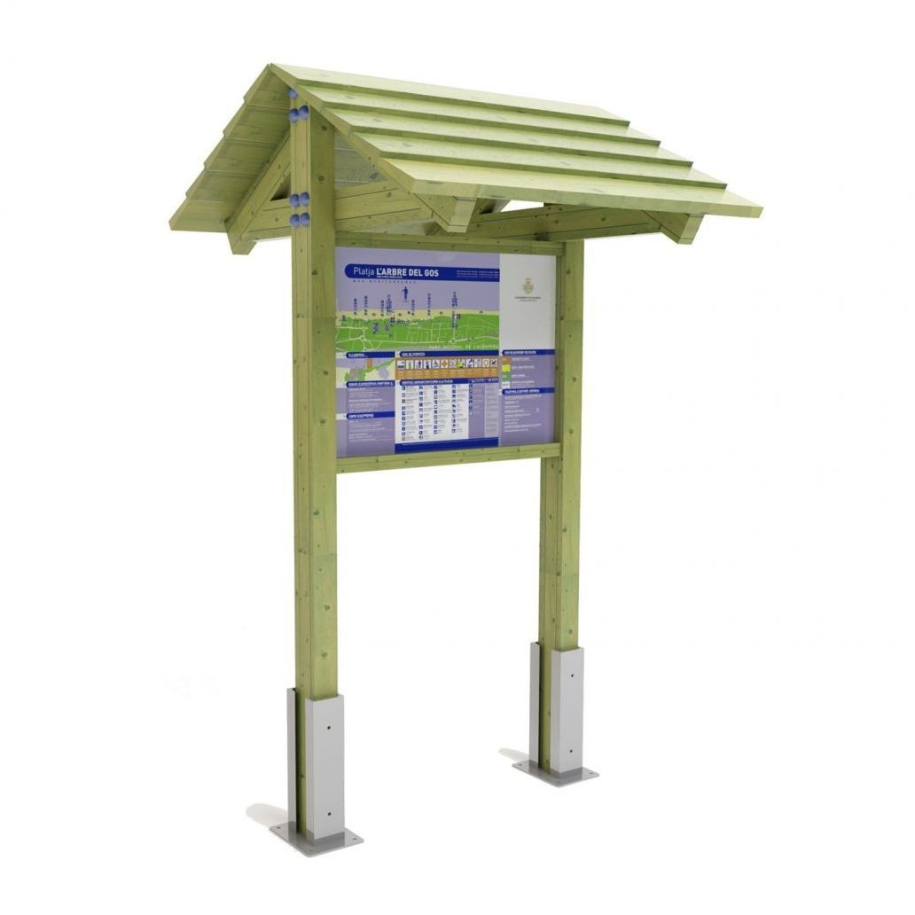 Public space information panel - SEN01M - mobipark - for playground ...