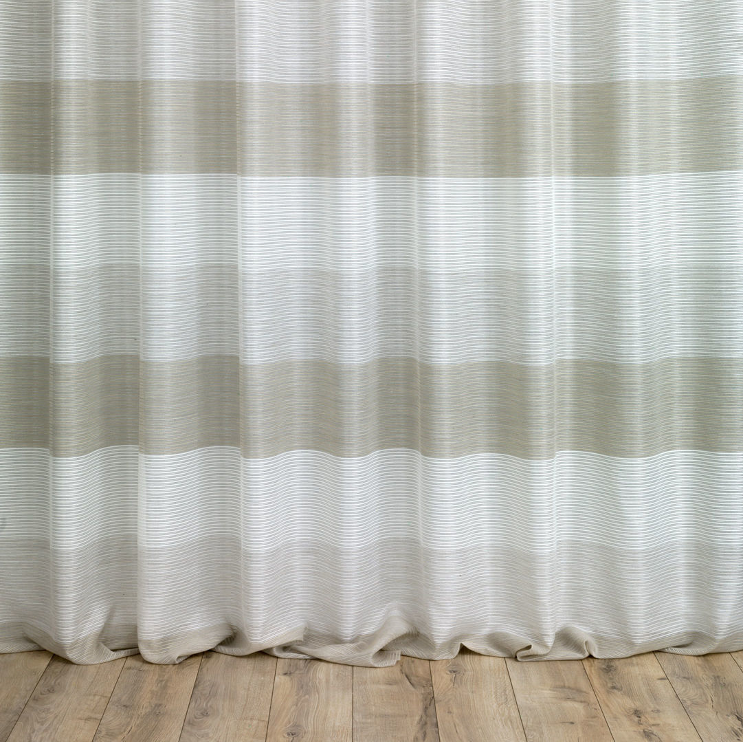 Curtain fabric - YUCCA - Ciesse Tendaggi srl - striped / polyester ...