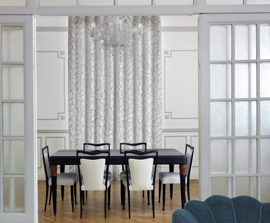 Curtain fabric - Iroko - Ciesse Tendaggi srl - nature pattern / viscose ...