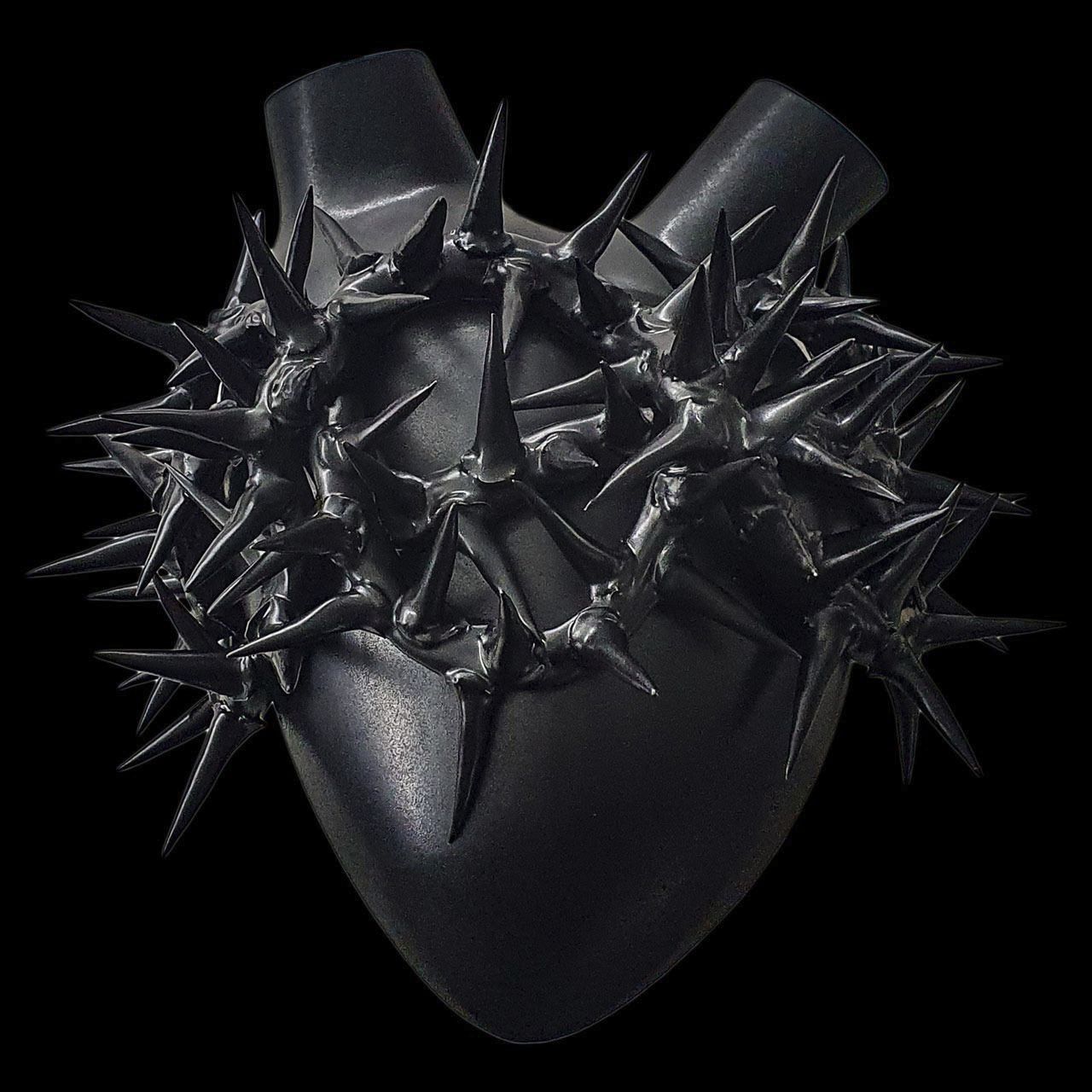 Contemporary vase - HEART - ELICA STUDIO - porcelain / wall-mounted ...