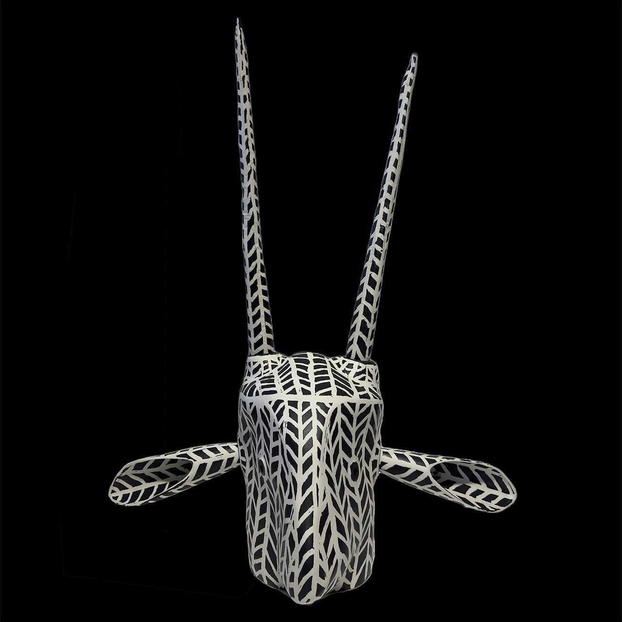 Porcelain sculpture - HEAD MASK TAB 25 - ELICA STUDIO - handmade / Made ...