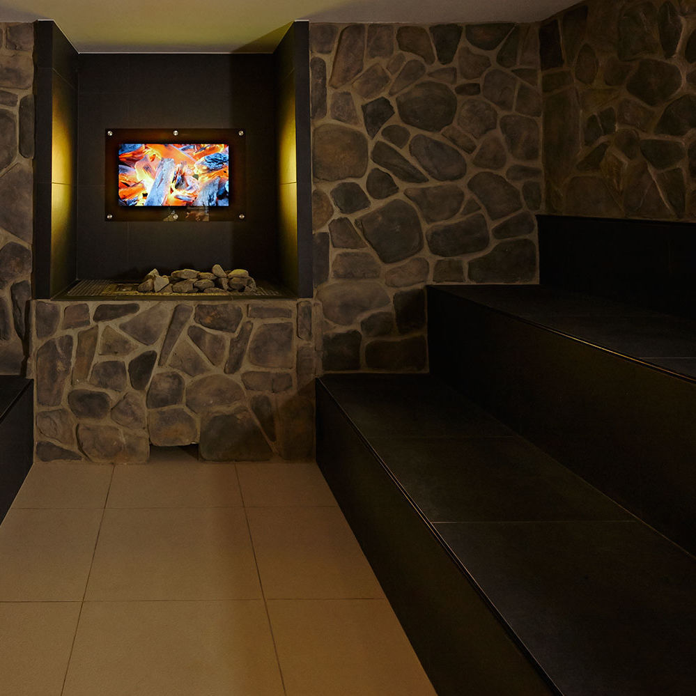 Steam room with shower included - STONE BATH - SPA4