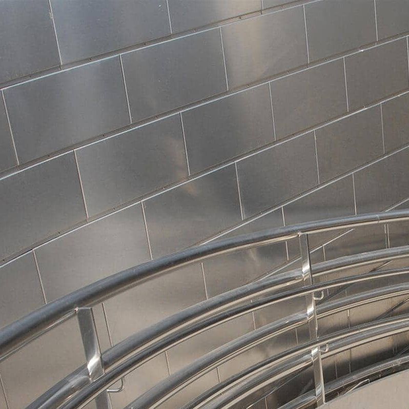 Anti-fingerprint metal sheet - Rimex - decorative / flat / stainless steel