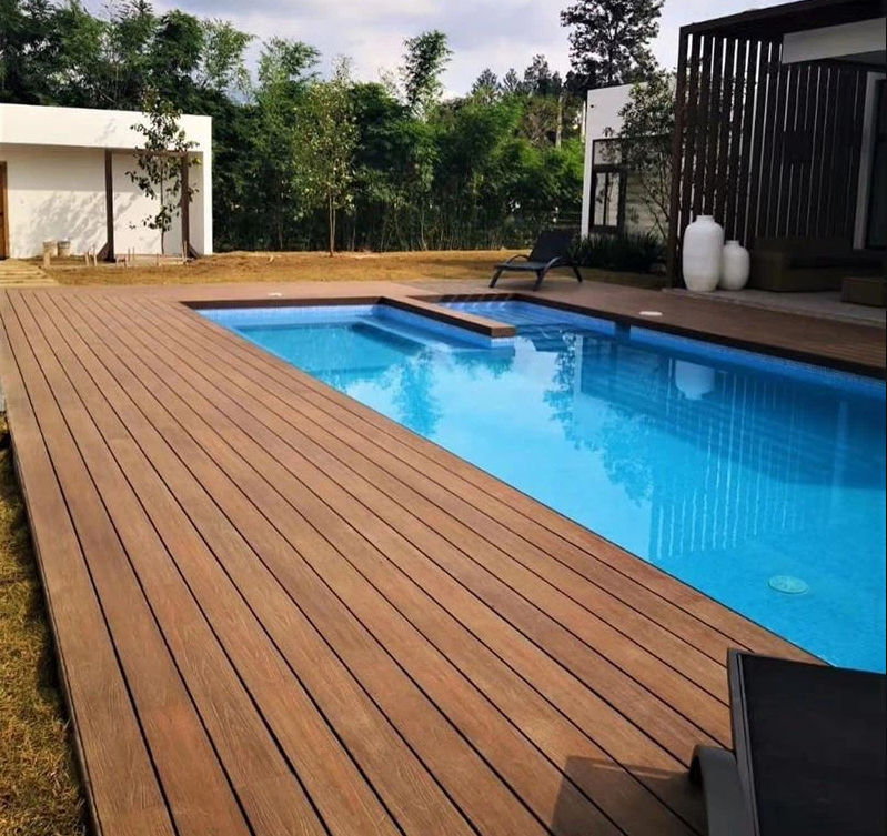 Composite deck board - DEL15023 - Foshan Greenzone - high-density ...