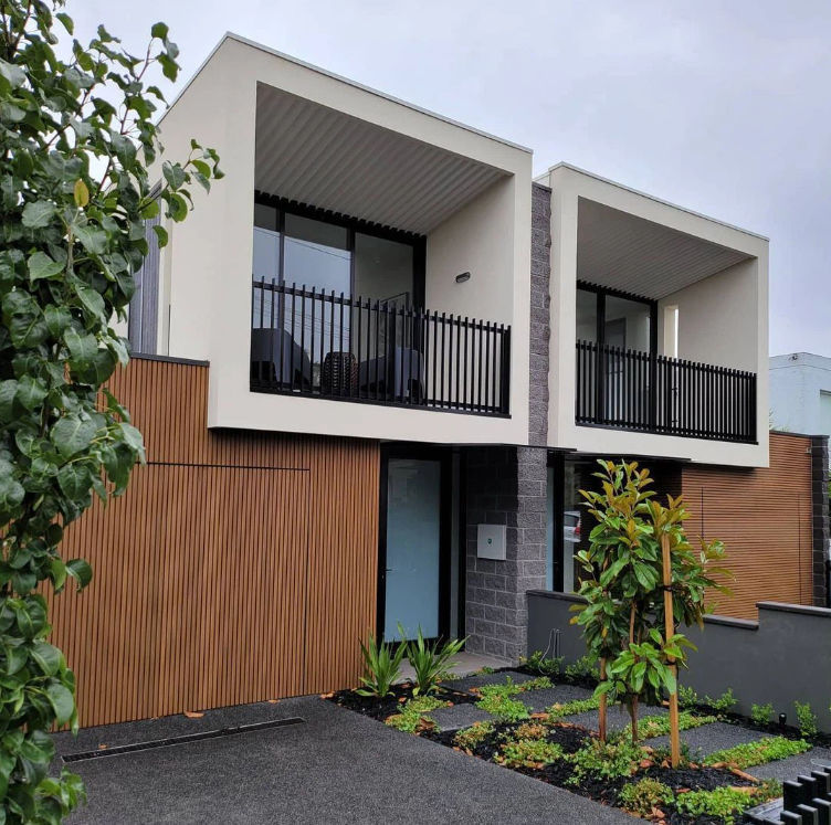 WPC solar shading - BEP9040 - Foshan Greenzone - for facade / vertical ...