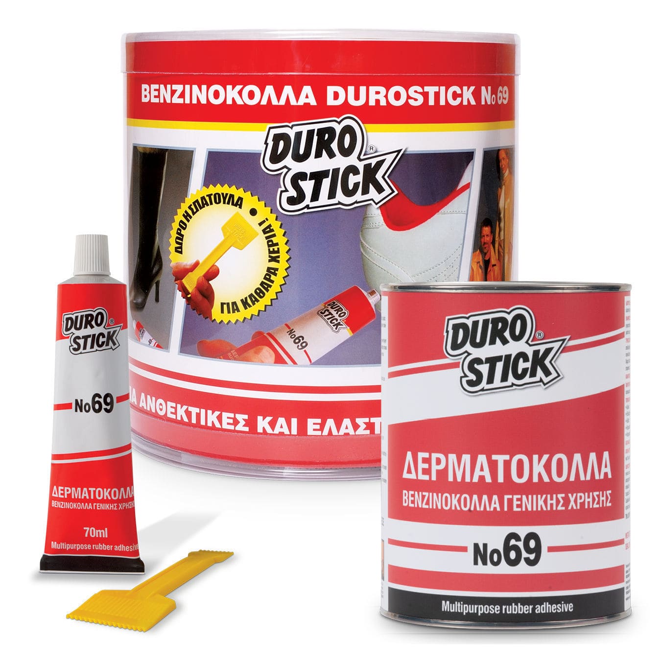 Rubber based glue - No69 - DUROSTICK - for wood / for metal / for plastic