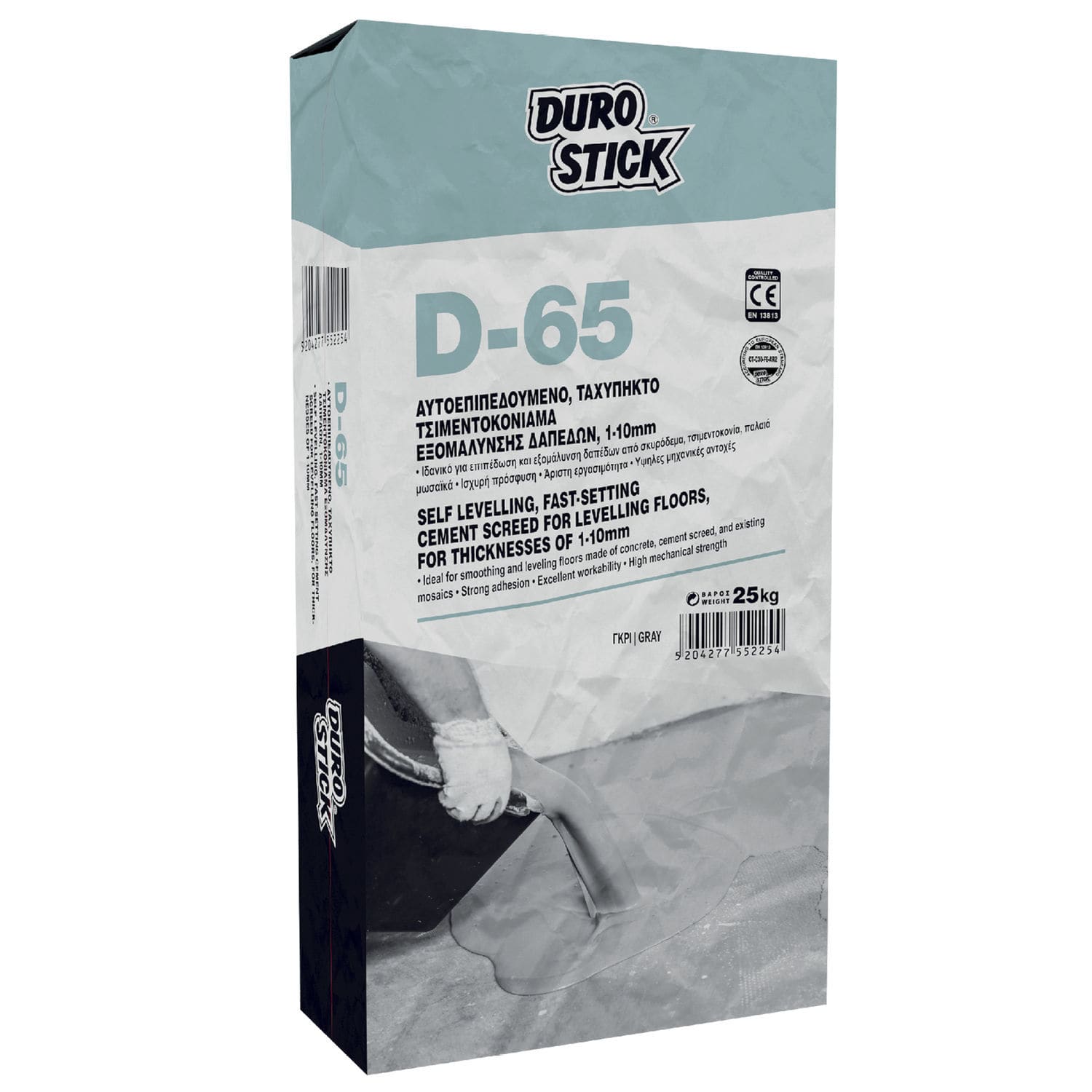 Leveling screed - D-65 - DUROSTICK - high-resistance