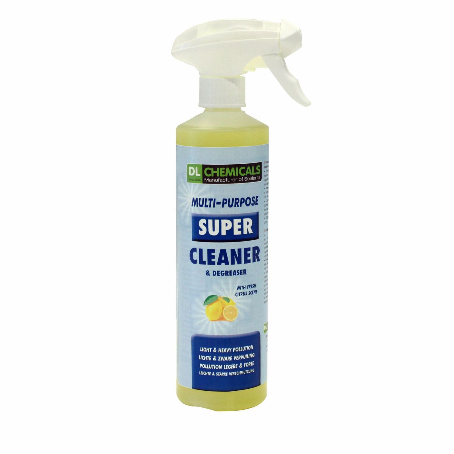 Surface sprayer - MULTI-PURPOSE SUPER CLEANER - DL Chemicals - hand