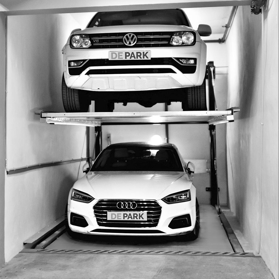 2 tray parking system - DE-48 - DE-PARK - platform