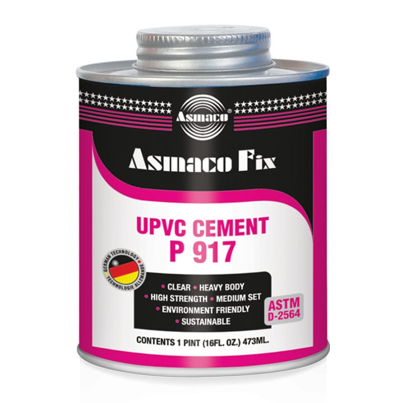 Cement glue - Asmaco Fix P-917 - ANCHOR ALLIED - for plastic / joint