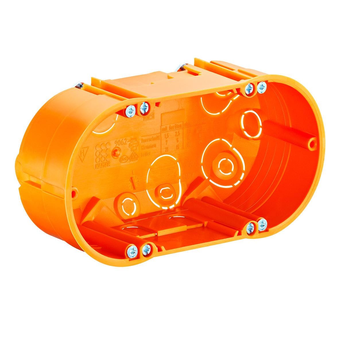 Electrical installation flush-mounted box - 9062-02 - KAISER