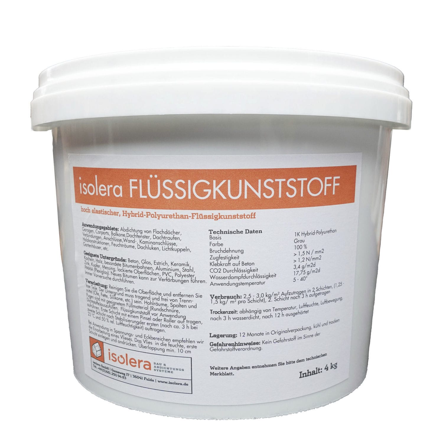 Protection liquid waterproofing - 1103 series - isolera - for balcony ...