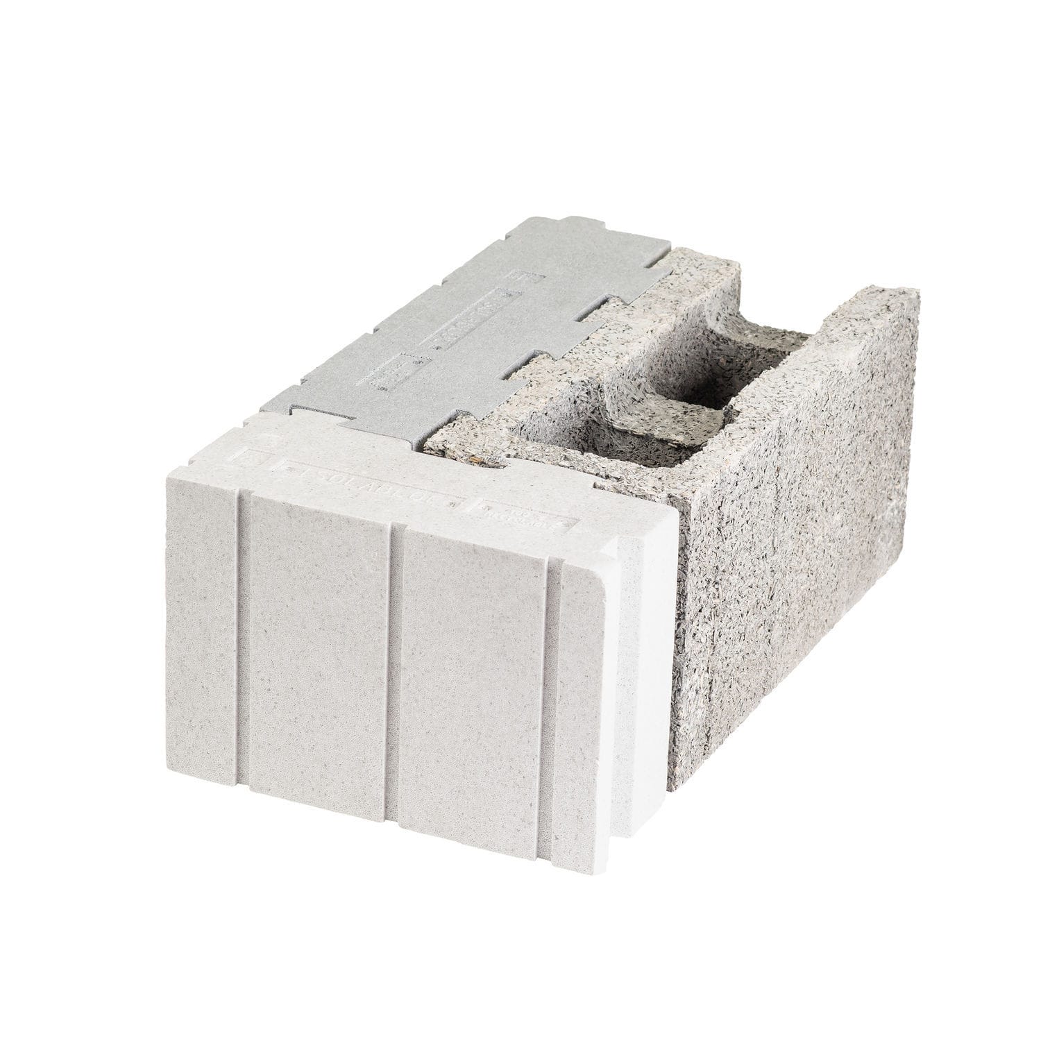 Cement wood shuttering block - ANGLE - GIE ISOLABLOC - for wall / for ...
