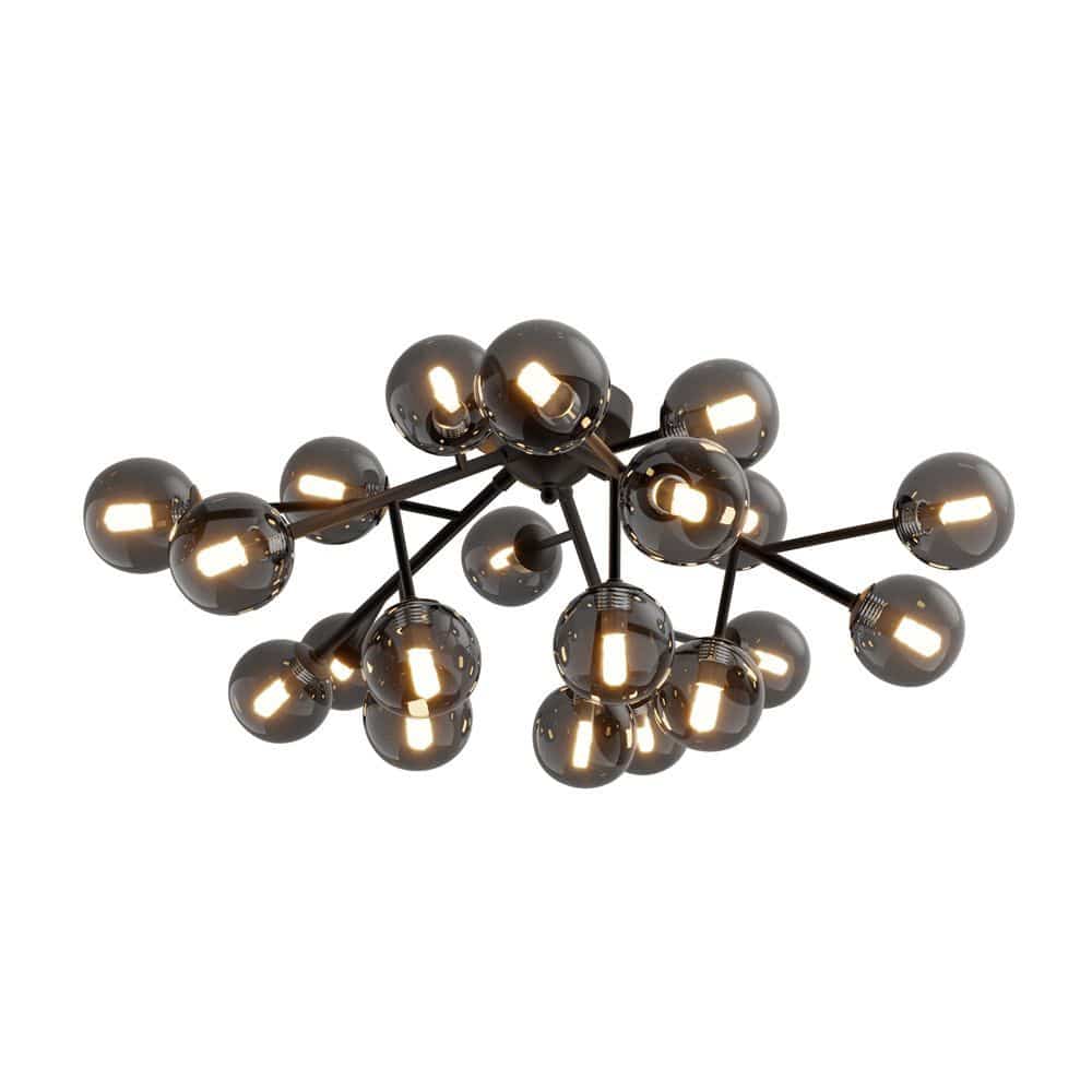 Contemporary ceiling light - DALLAS - Maytoni - spherical / blown glass ...