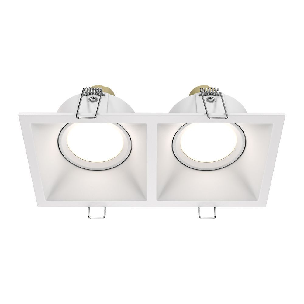Recessed ceiling downlight - DOT - Maytoni - LED / rectangular / IP20