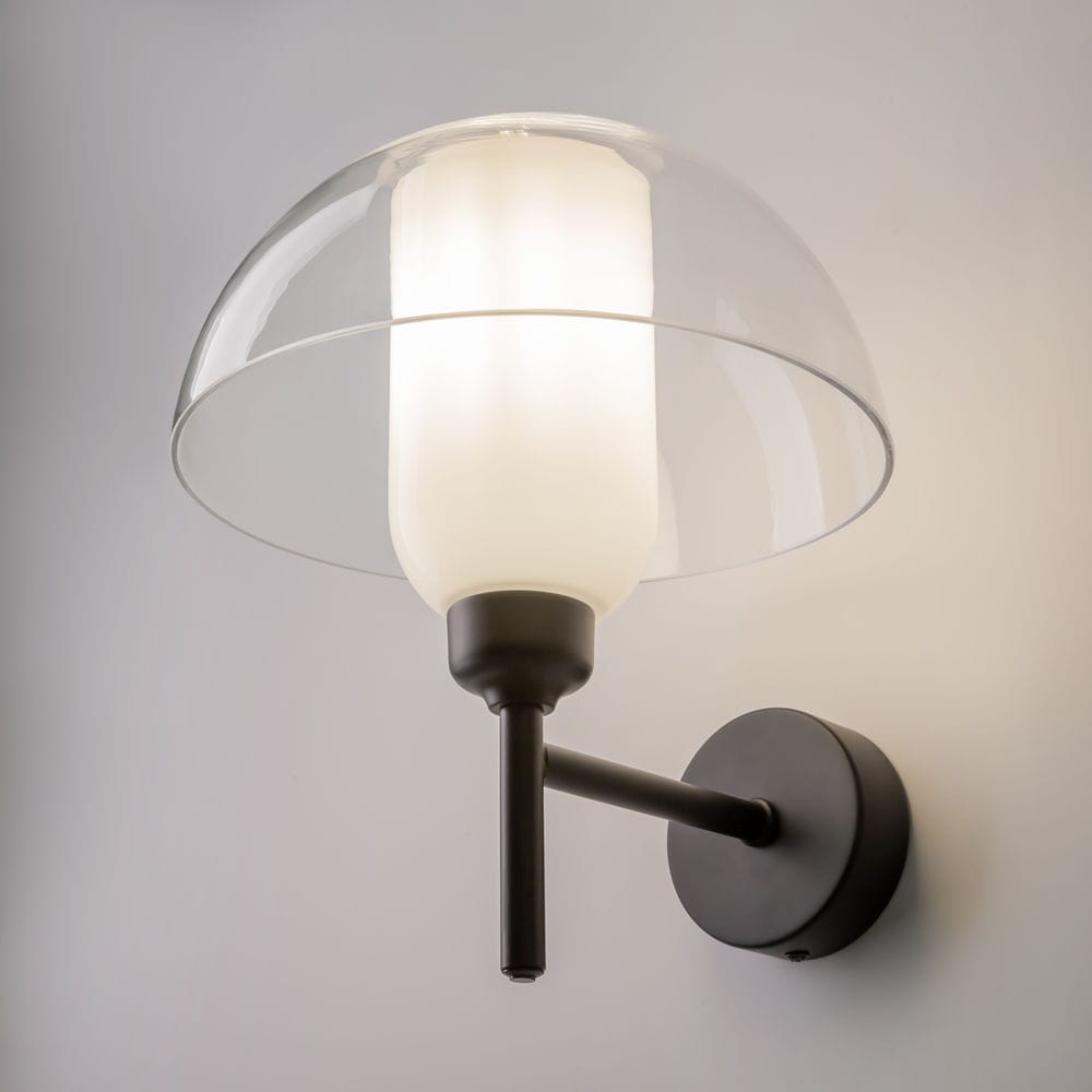 Contemporary wall light - Memory - Maytoni - indoor / glass / metal