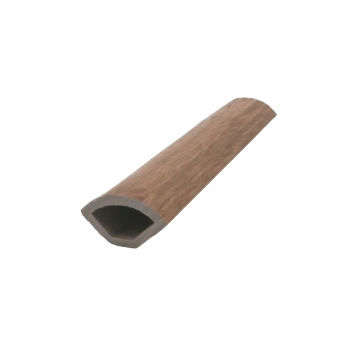 PVC edge trim - QUARTER ROUND - Protex Flooring - inside corner / for ...