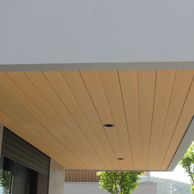 Wood-plastic composite soffit - Arline Composite