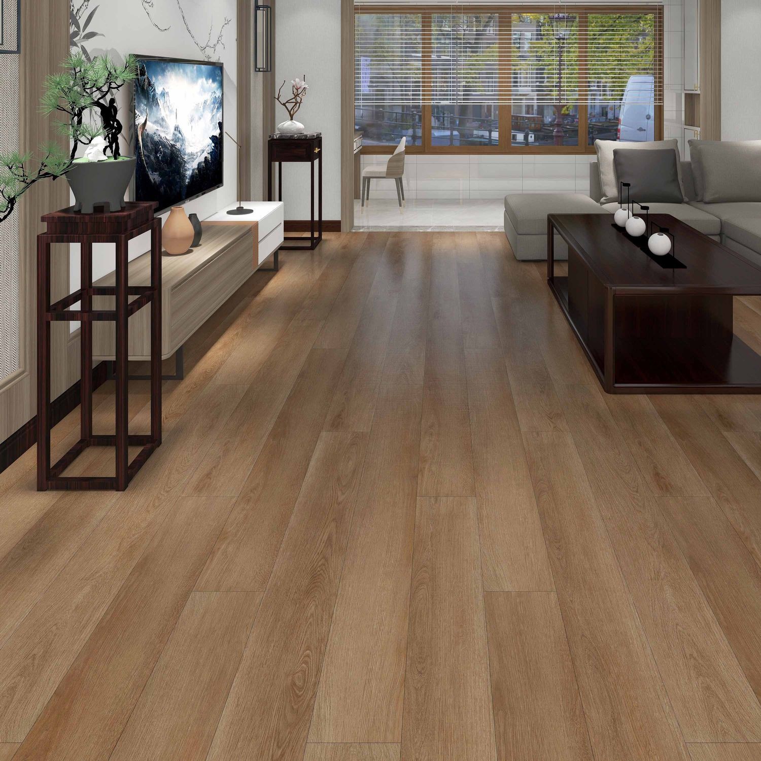 Composite flooring - CANYON OAK - Area floors - indoor / for living ...