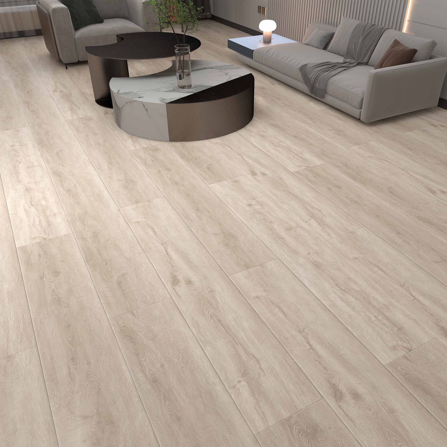 Composite flooring - SPRING OAK - Area floors - indoor / for living ...