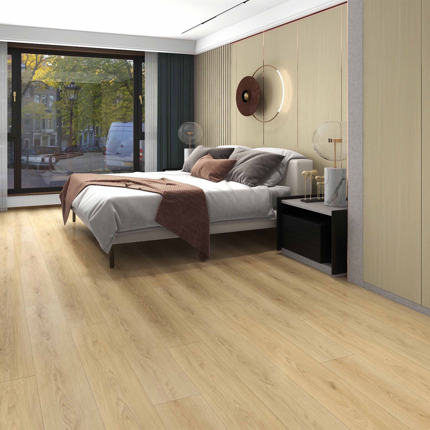 Composite flooring - CLEAR OAK - Area floors - indoor / for living ...