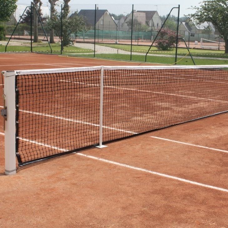 PE tennis net - Metalu Plast - black / 3 mm / 2 mm