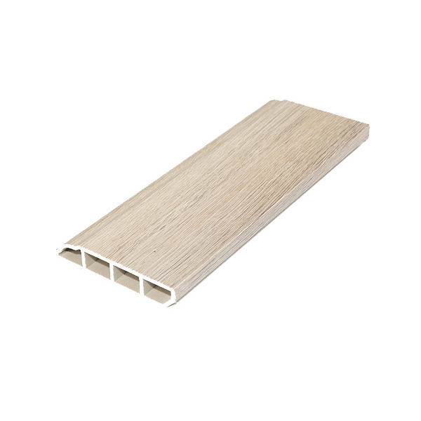 Beige baseboard - Jiangsu Zhengyong Flooring Decoration - vinyl / in ...