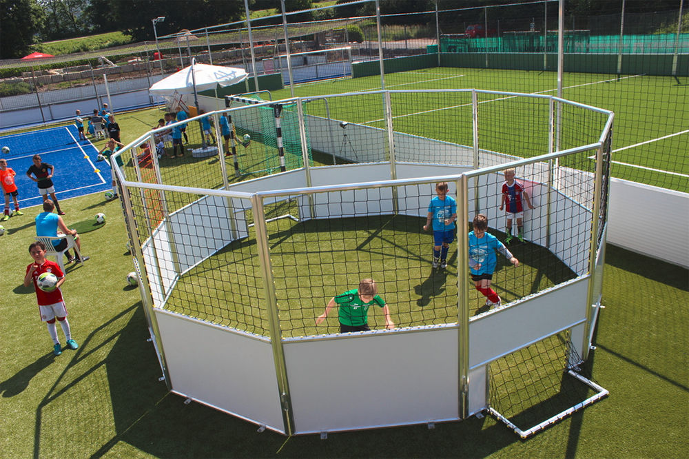 Playground sports pitch - SOCCERCAGE - helogoal - public