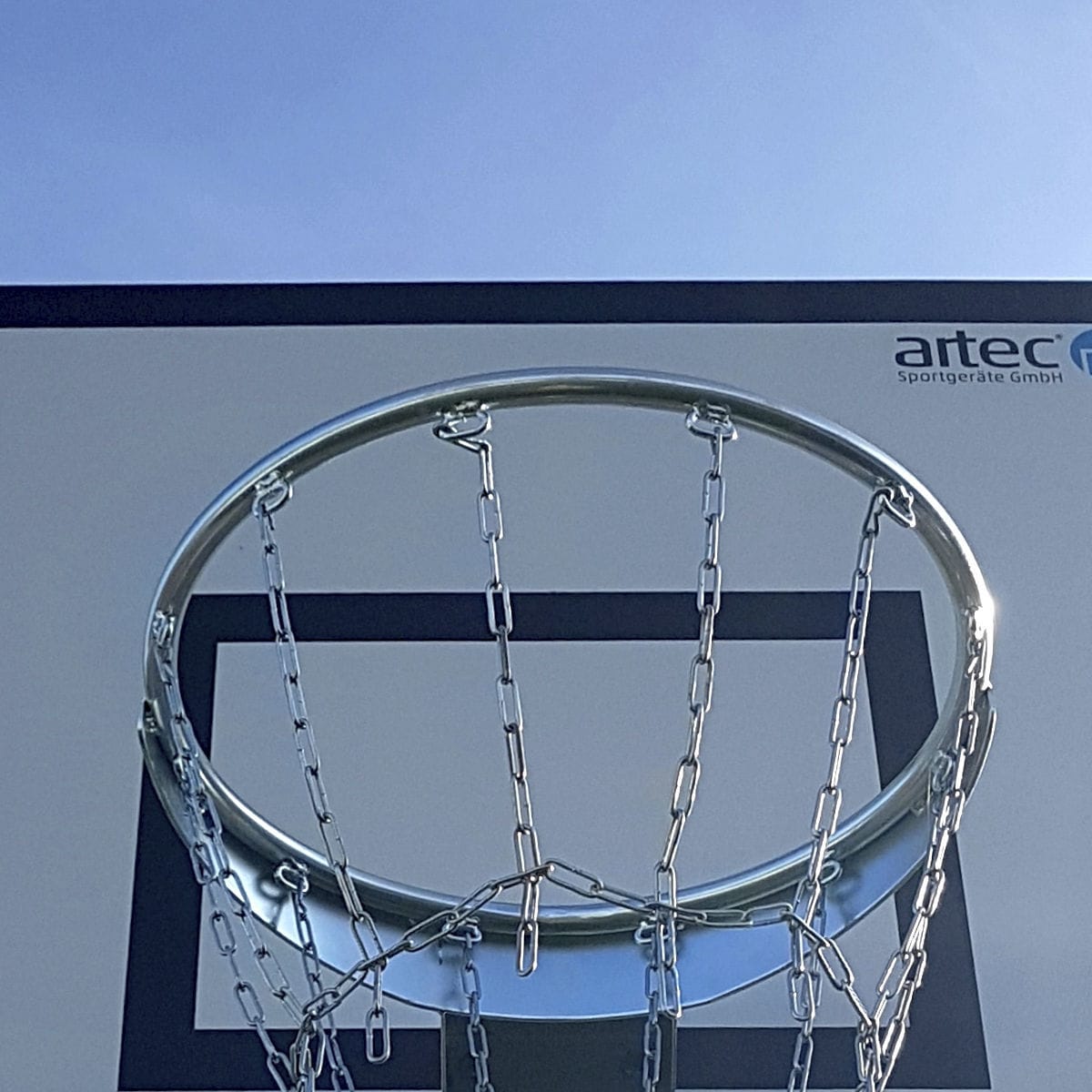 Outdoor basketball hoop - 37205 - artec Sportsgeräte GmbH - fixed ...