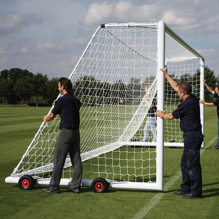 Metal football goal - FBL-084 - Harrod Sport - mobile / transportable ...