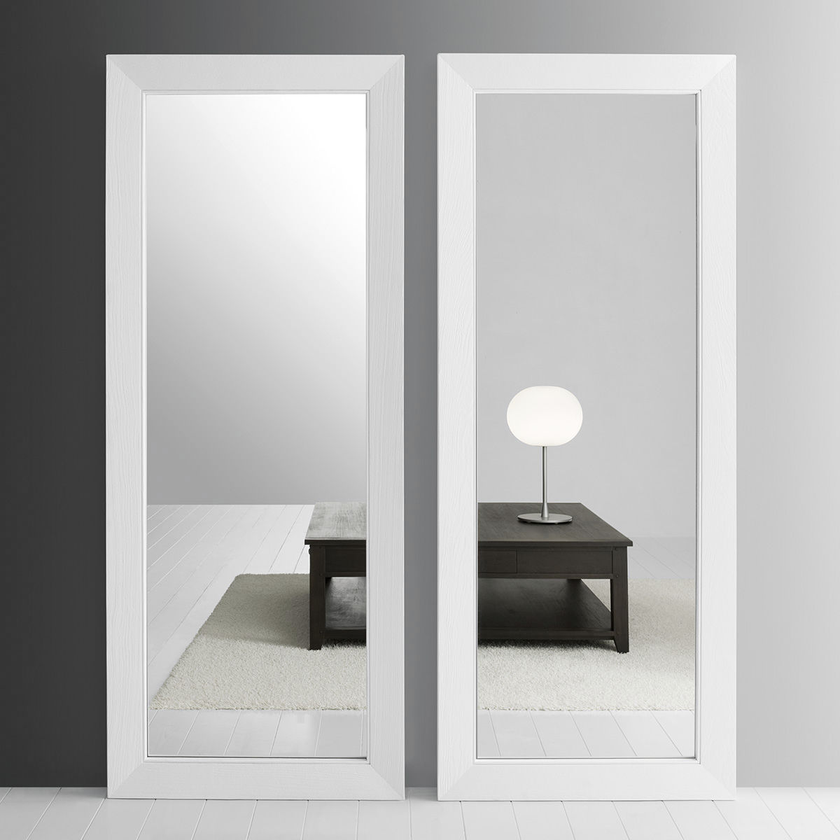 Free-standing mirror - L650 - LANDO - commercial / contemporary ...