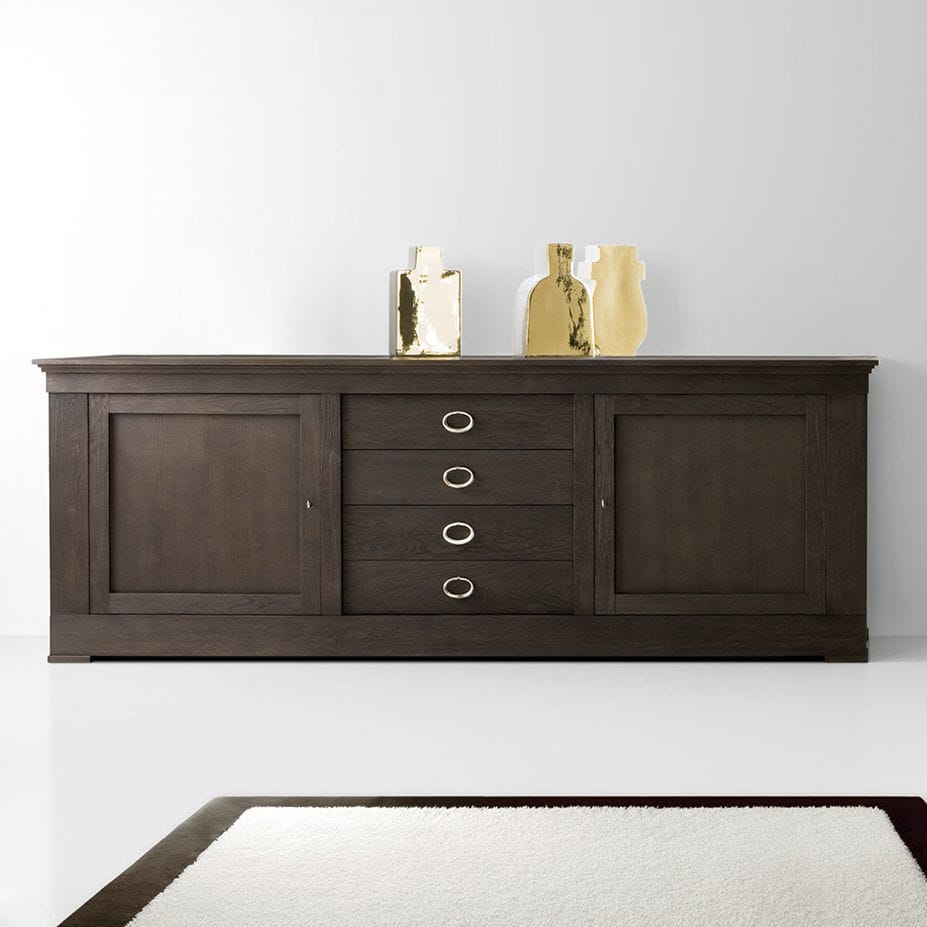 Traditional sideboard - L095 - LANDO - solid wood / with drawers / with ...