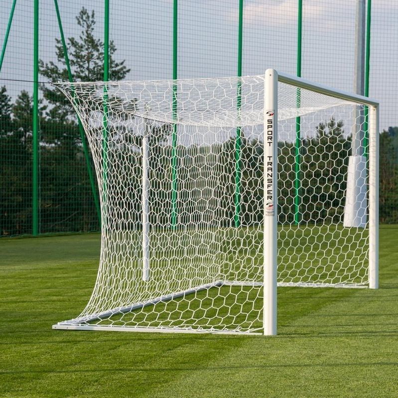 Aluminum football goal - 15 001 - SPORT TRANSFER Sp. z o.o. - socketed ...