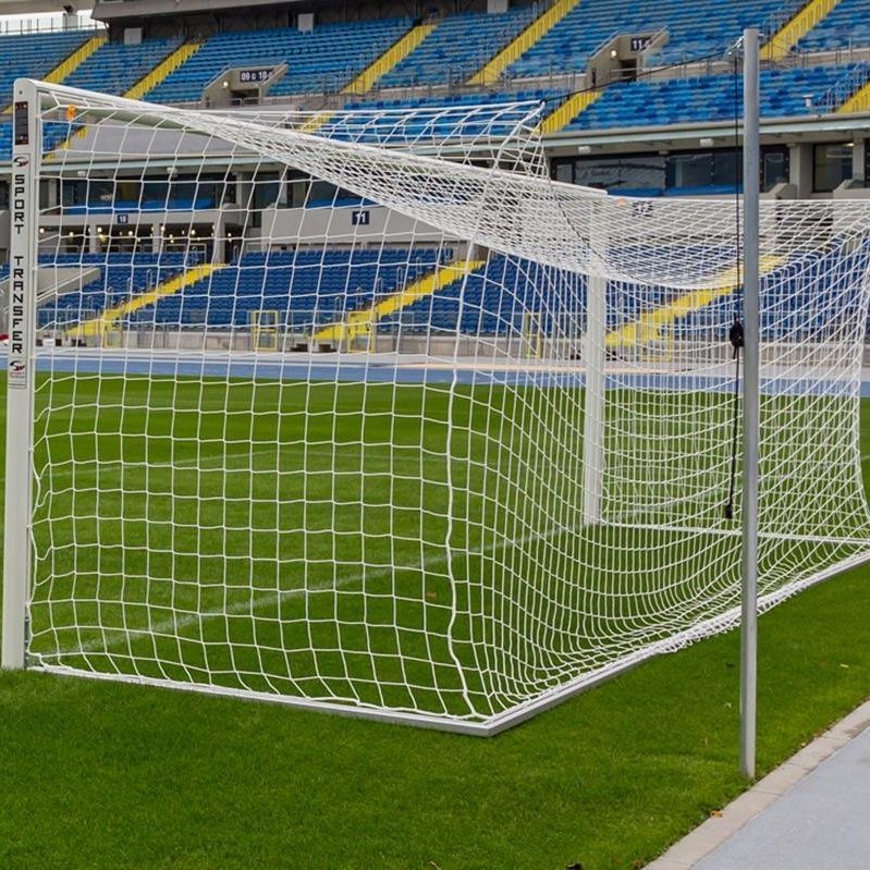 Polypropylene football net - 1073 - SPORT TRANSFER Sp. z o.o. - white ...