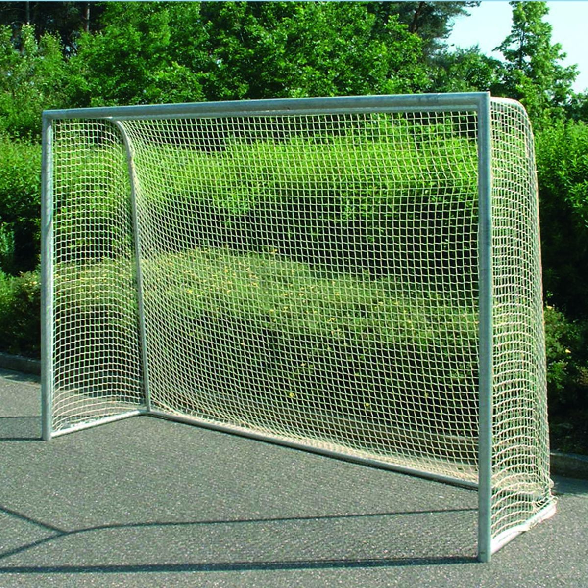 Galvanized steel football goal - 1616260 - Schelde Sports - fixed ...