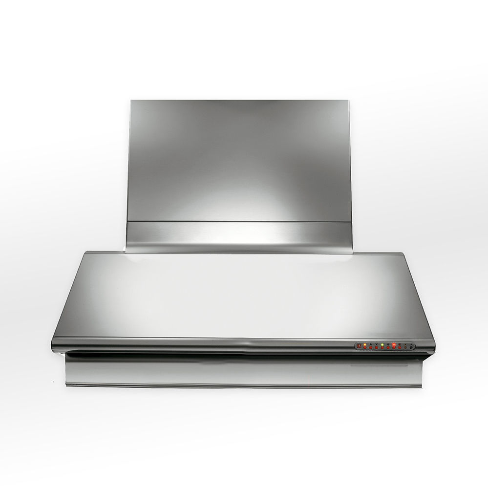 Wall-mounted range hood - SEA/80-1 - ALPES-INOX - with built-in lighting