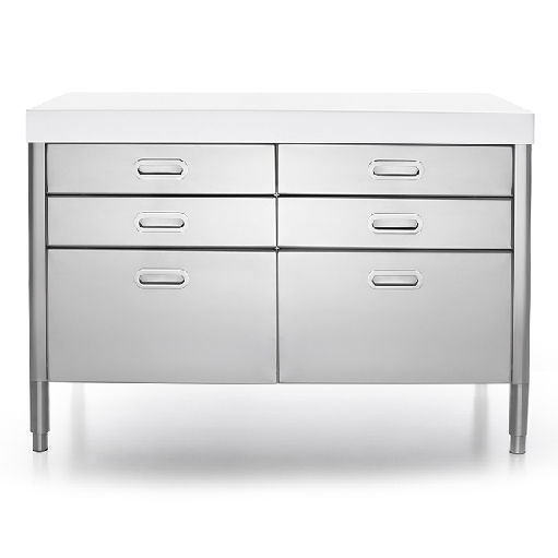 Independant kitchen unit - 130C-CONTENIMENTO-3 - ALPES-INOX - free ...