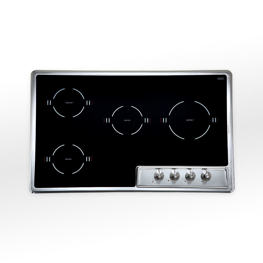 Induction cooktop - F 579/4EI - ALPES-INOX - 4 burner / built-in / with ...