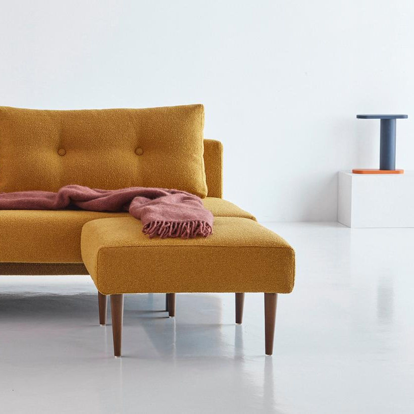 Contemporary ottoman - Recast - INNOVATION LIVING - fabric / square ...